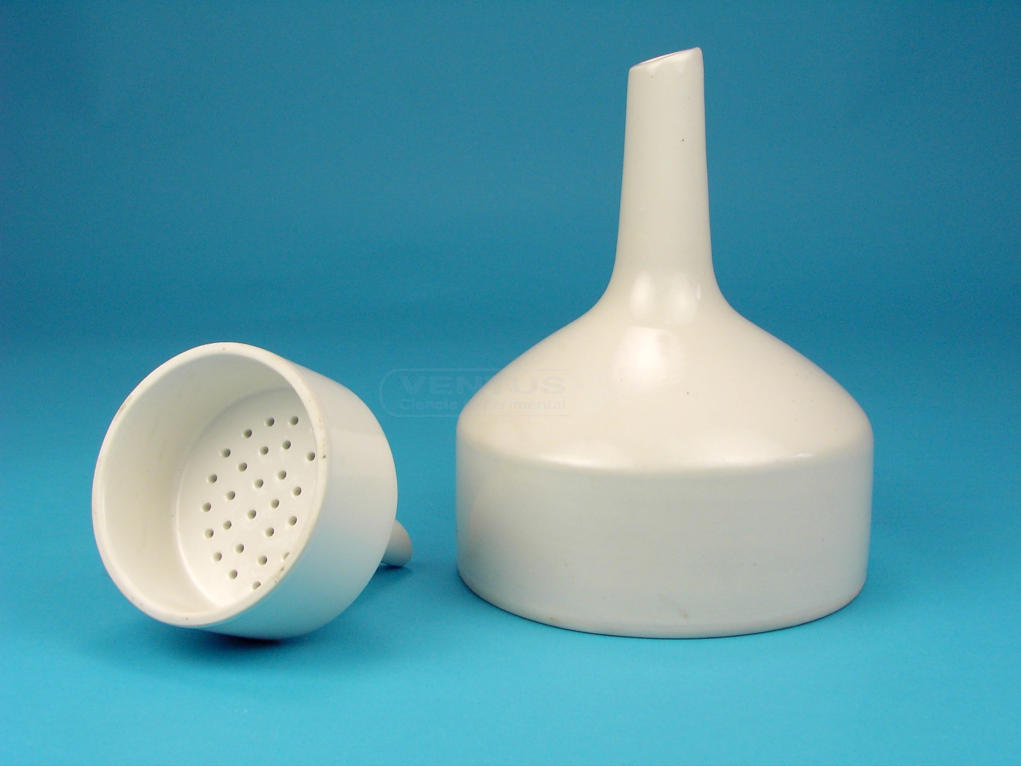 Embudo porcelana Buchner, 75 mm Ø
