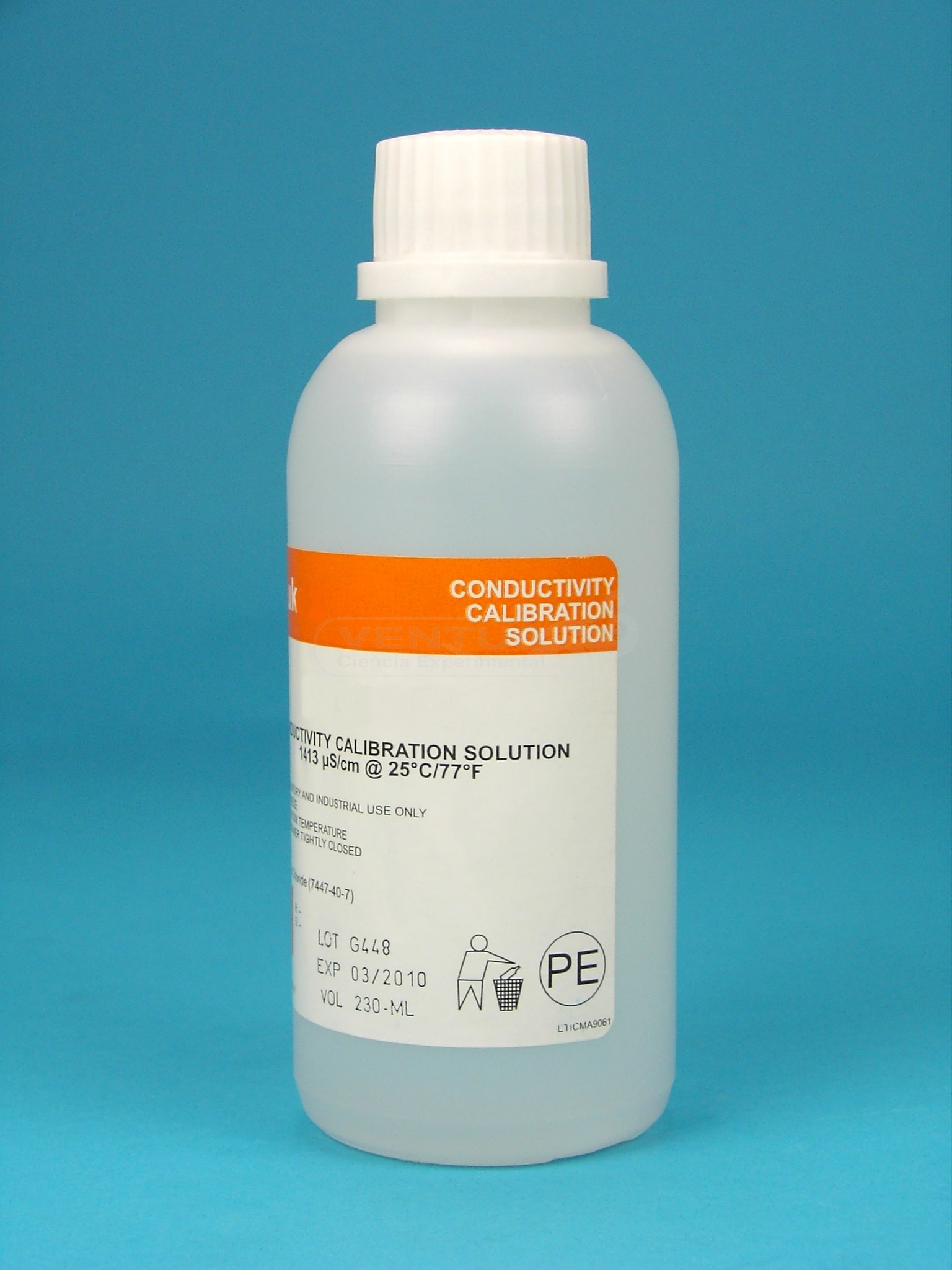 Solución conductividad 12880 µS/cm