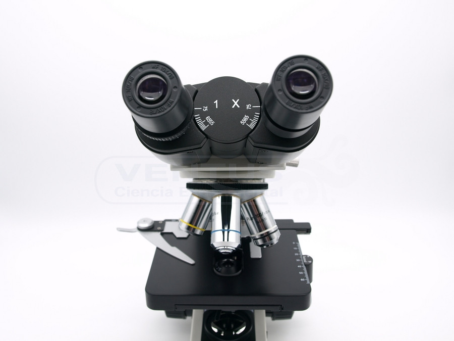 Microscopio binocular óptica PLANA LED INDAGATOR II