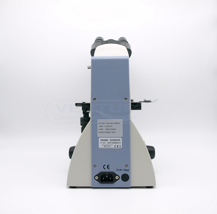 Microscopio binocular óptica PLANA LED INDAGATOR II