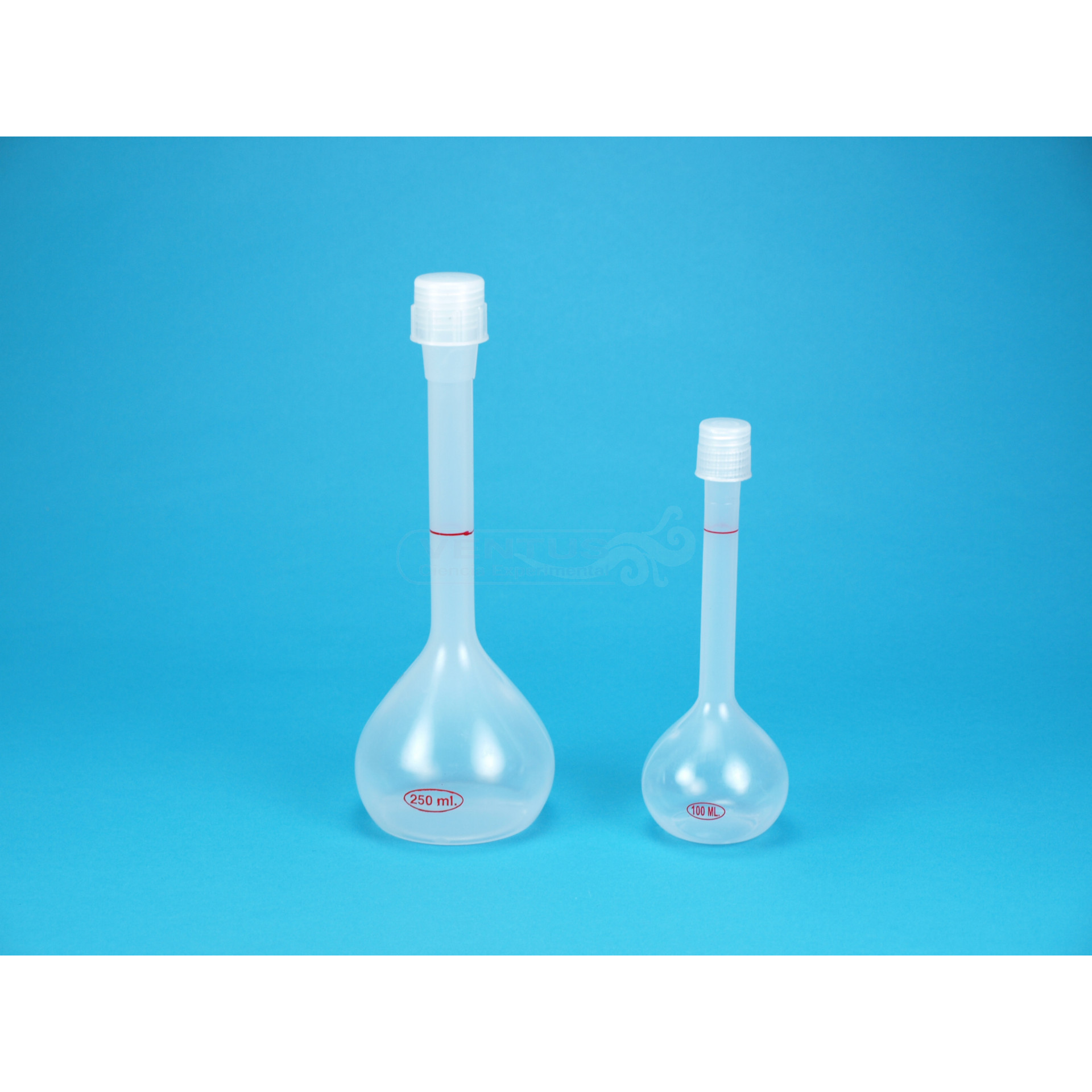 Matraz aforado polipropileno, 100 ml