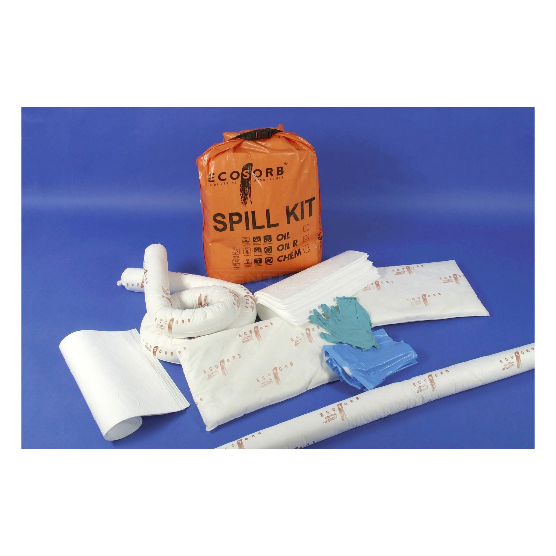 Kit de emergencia absorbente universal