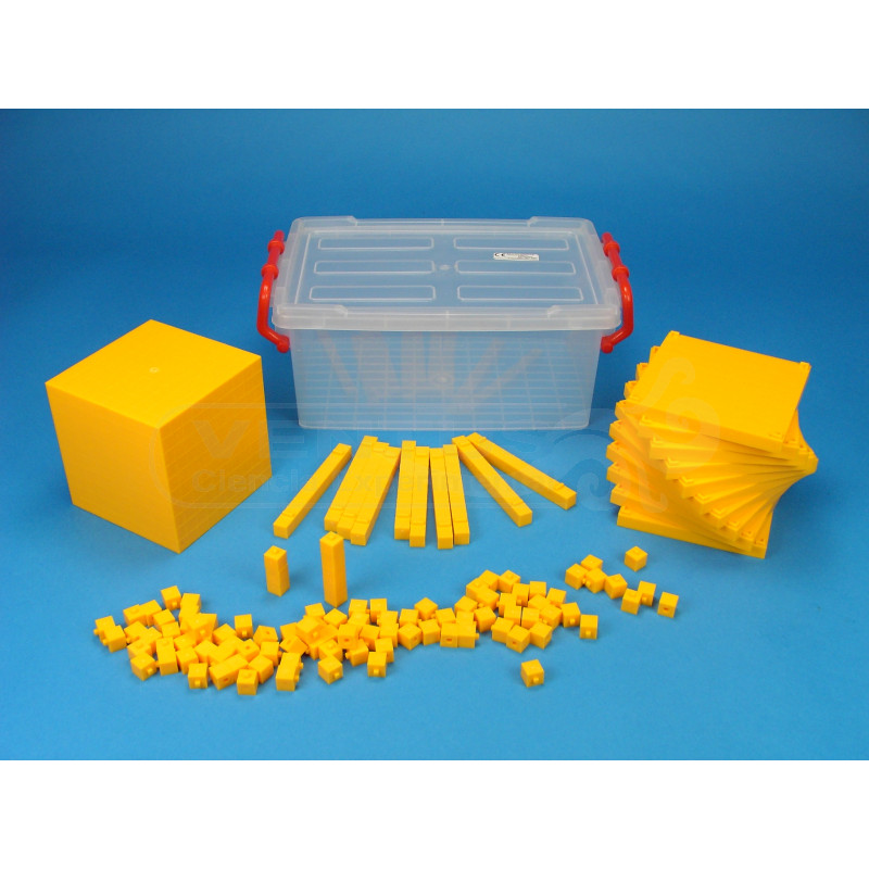 Bloques De Base Diez Unidad Dienes O Bloques. Base Diez: Vector De