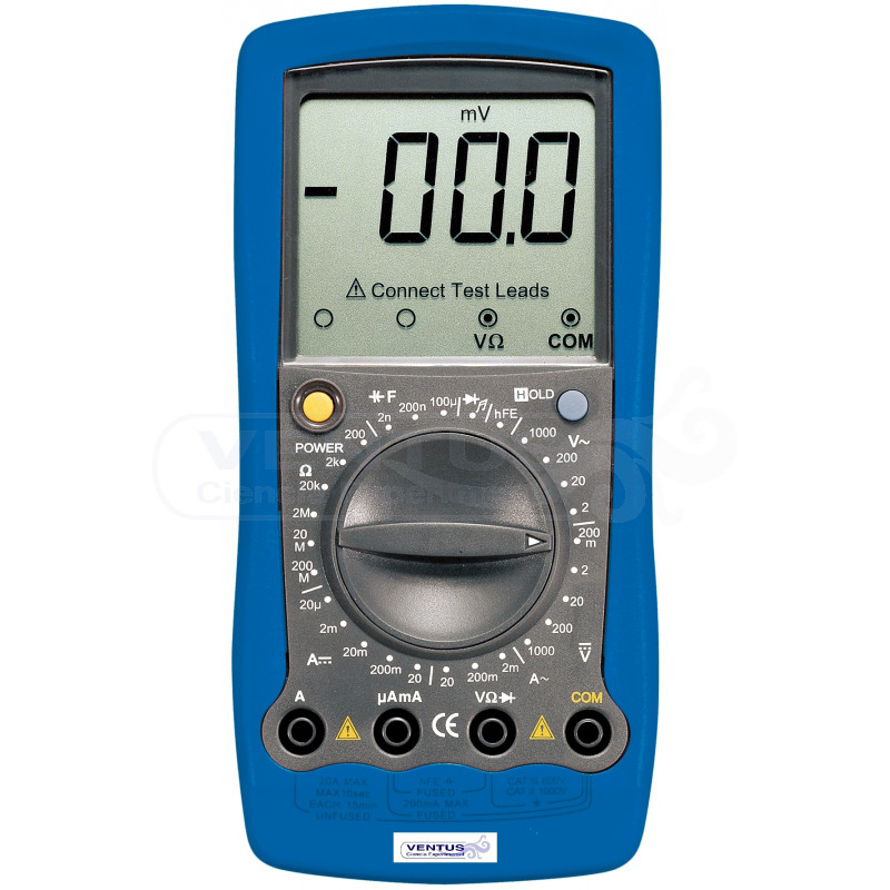 Multímetro digital gran display