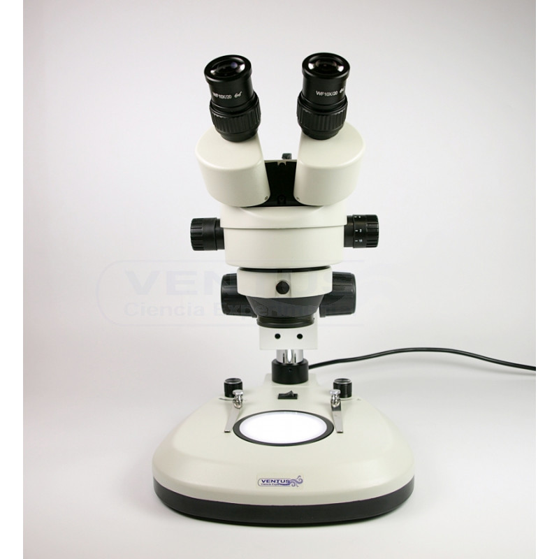 Lupa binocular LED 7-45x ZOOM V