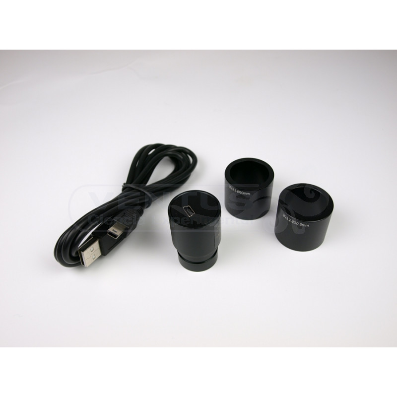 Cámara digital para microscopio USB ocular 2,1 Mpx